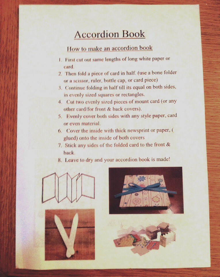 How To Make An Accordion Book Musely