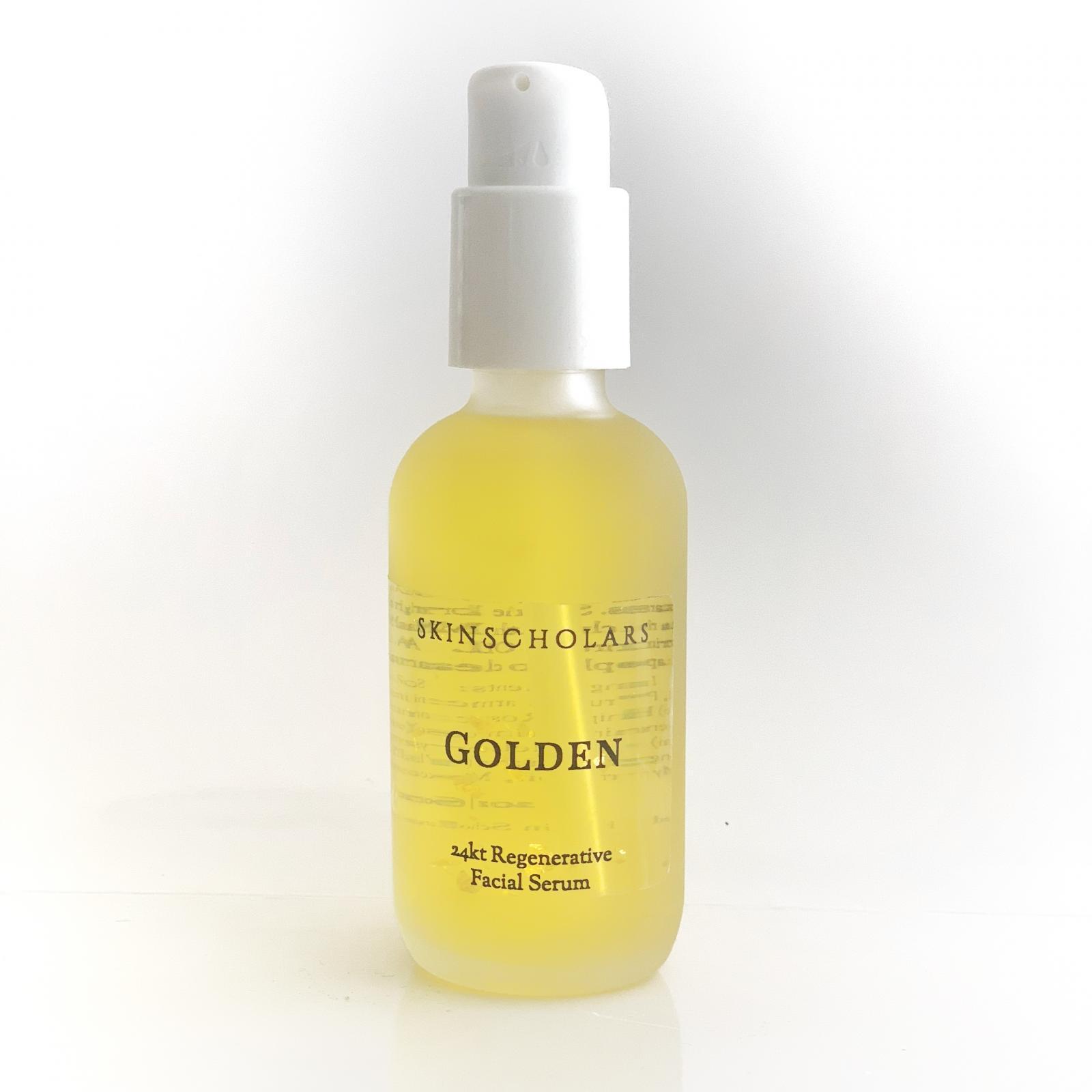 Golden 24kt Regenerative Facial Serum by Skin Scholars - Musely