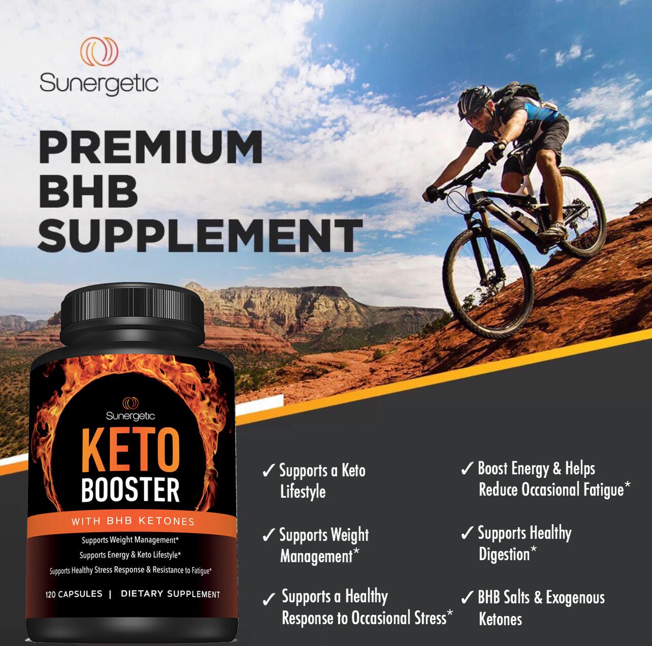 Premium Keto Booster Capsules by Sunergetic - Musely