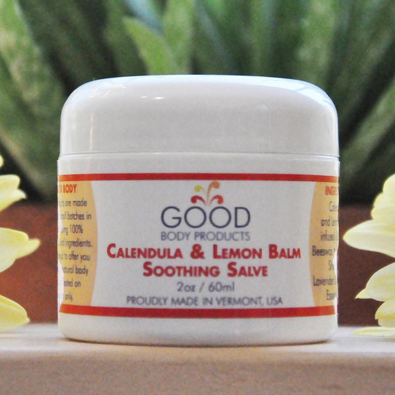 Calendula & Lemon Balm Soothing Salve by Good Body Products - Musely
