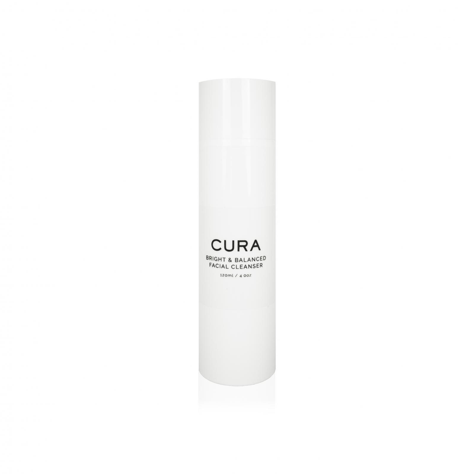 Bright & Balanced Facial Cleanser by CURA Skincare - Musely