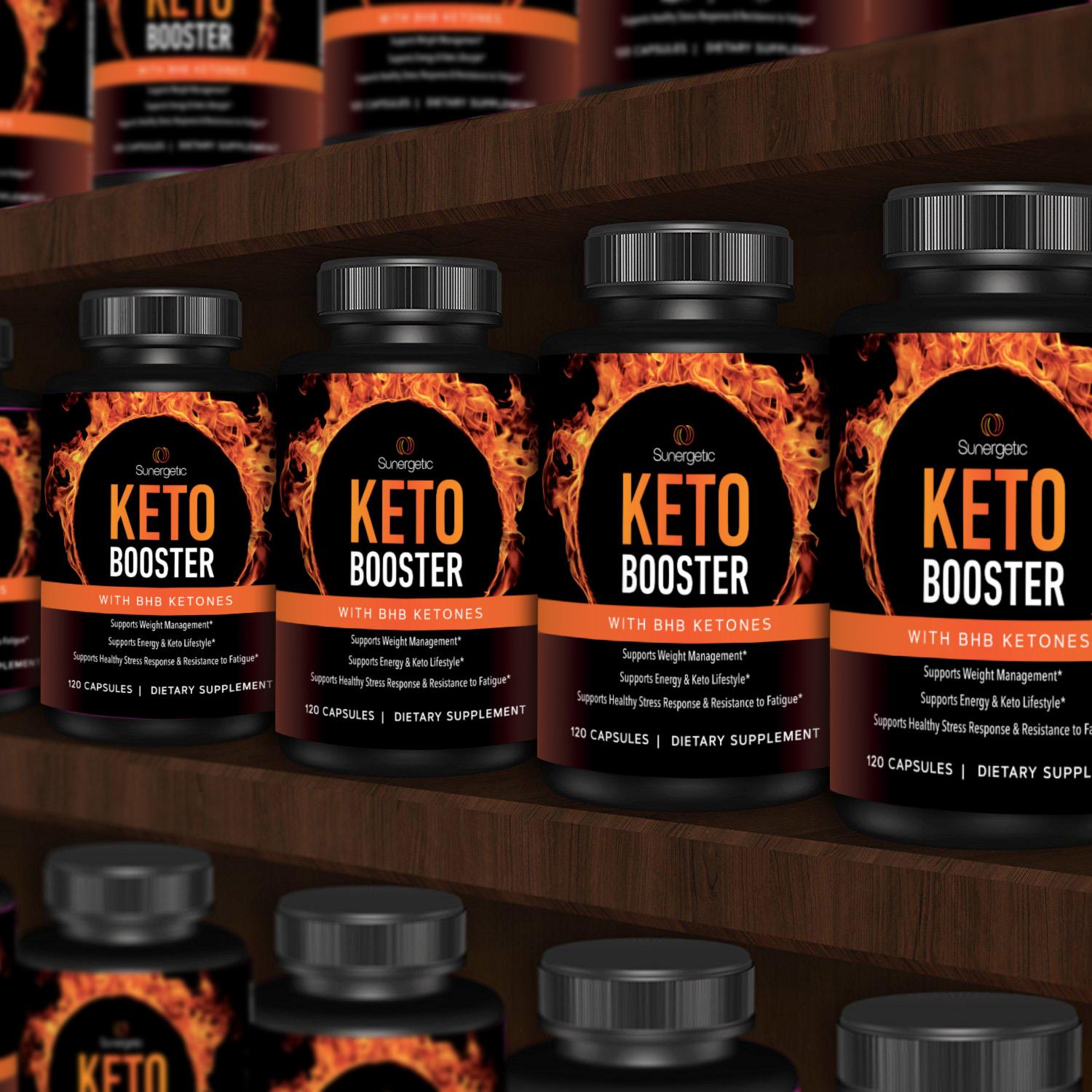 Premium Keto Booster Capsules by Sunergetic - Musely