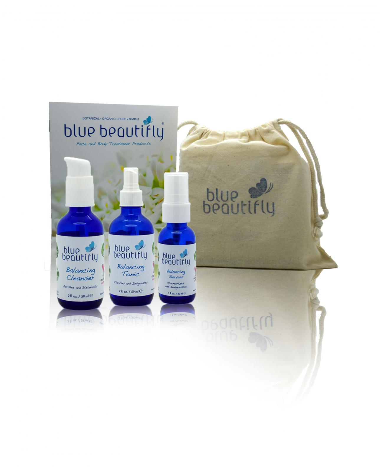 CLARIFYING BUNDLE – FOR OILY SKIN by Blue Beautifly - Musely