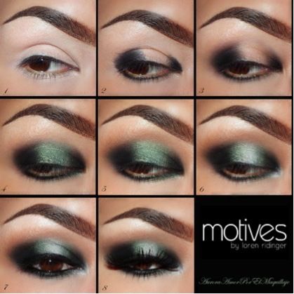 Green Eyeshadow Tutorial