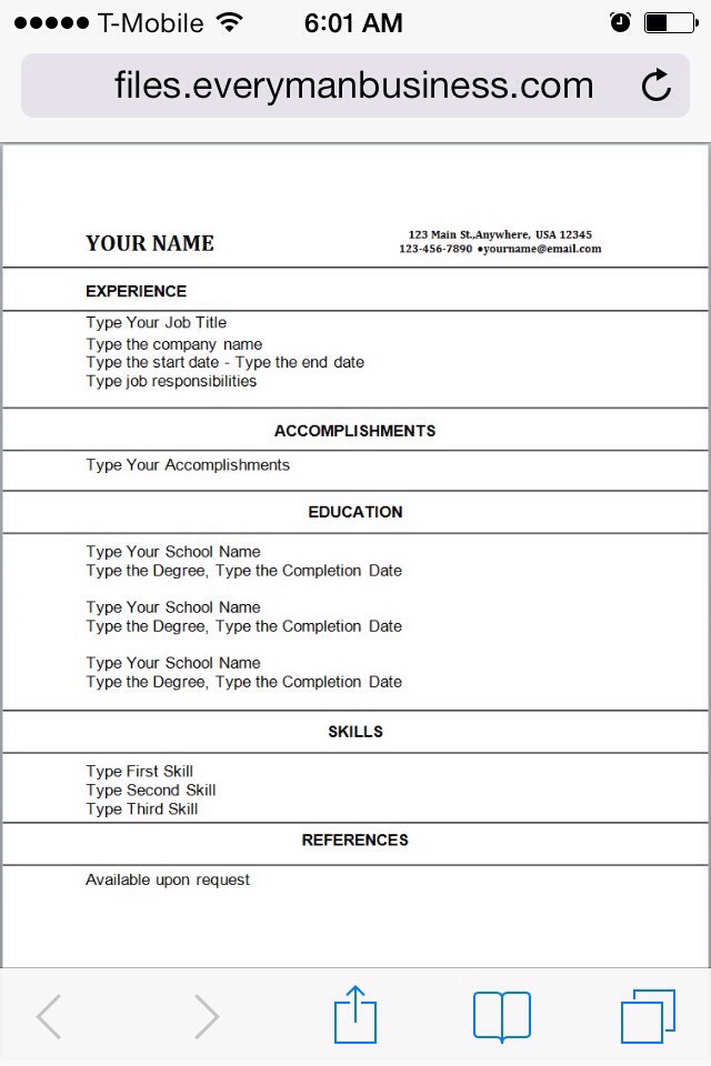 How To Make Your Own Resume Musely