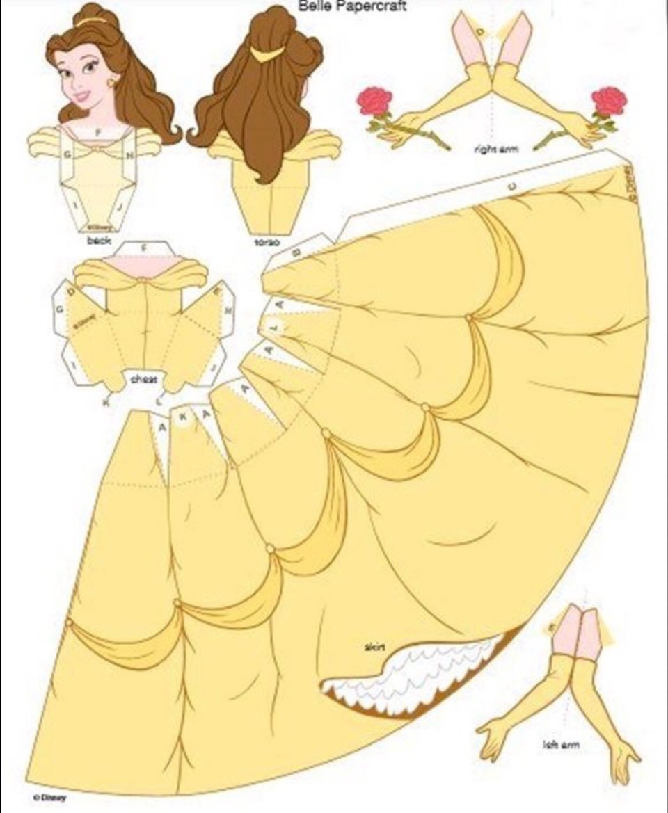 Printable 3d Paper Doll Template Printable Templates