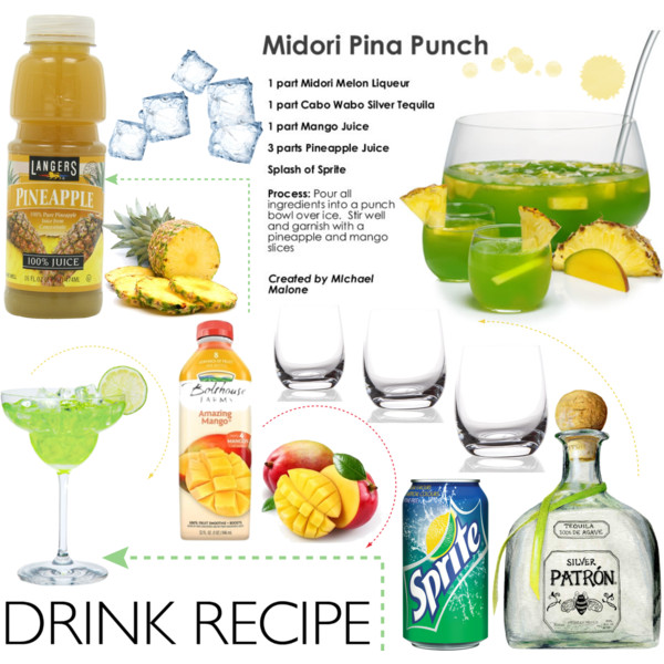midori punch recipes | Deporecipe.co