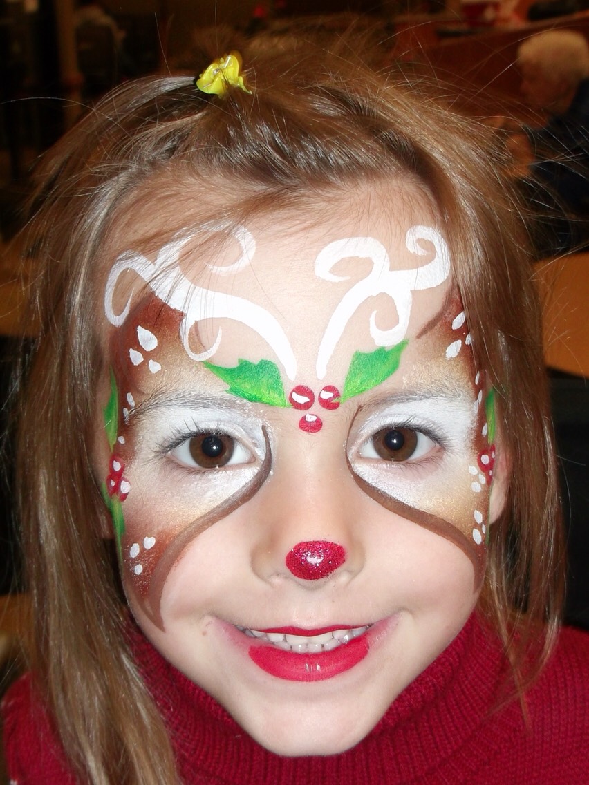 Christmas Face Painting Ideas Kids