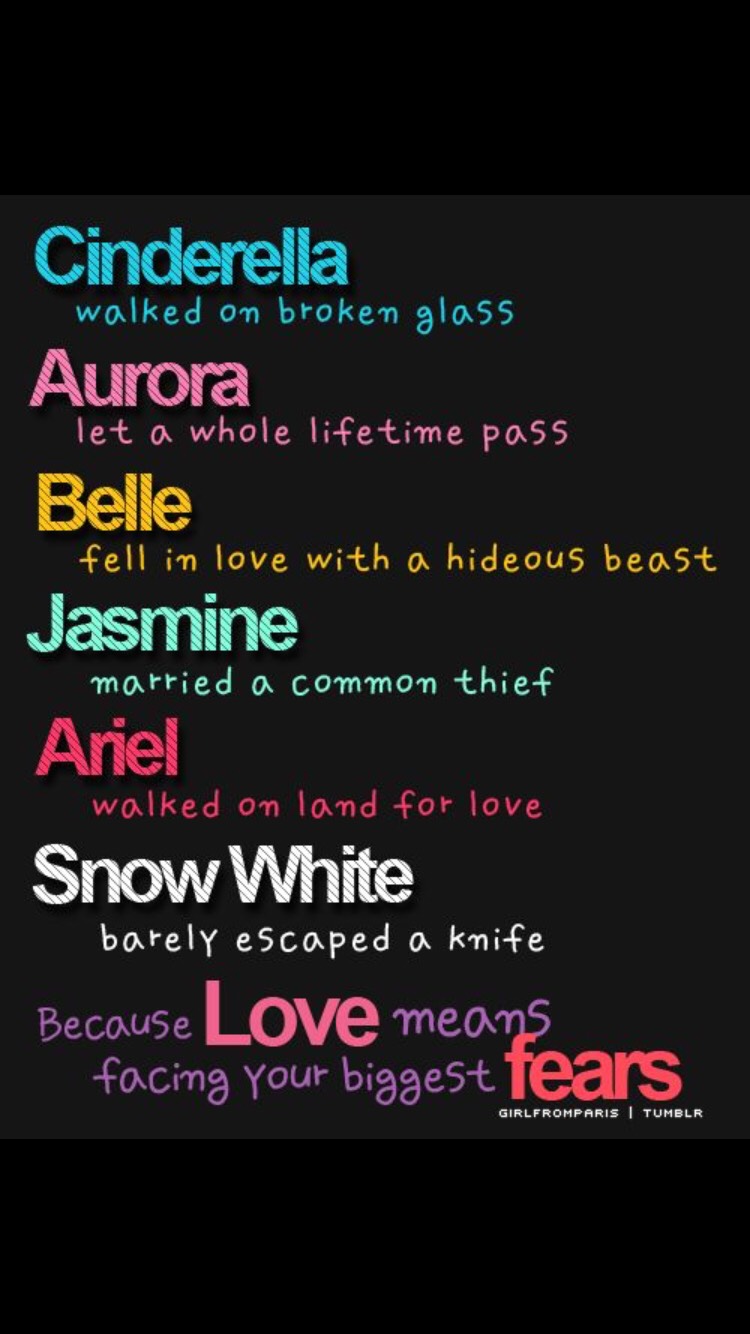 Disney Princess Love Quotes Tumblr