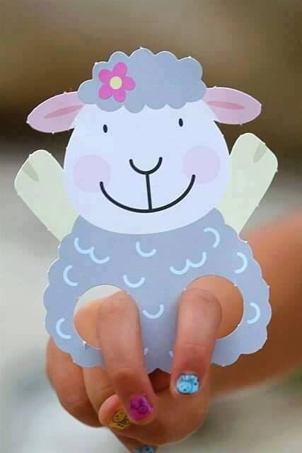 Paper Finger Puppets For Kids