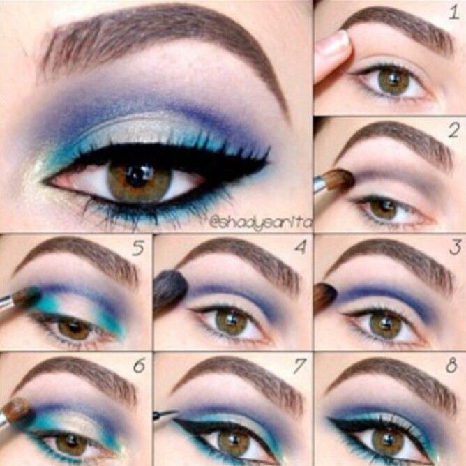 Step By Step Eye Makeup - Musely