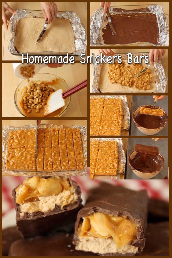 Home Made Snicker Bars - Musely