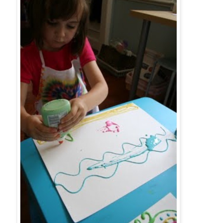 The Great Glue Painting Begins at Austin George blog